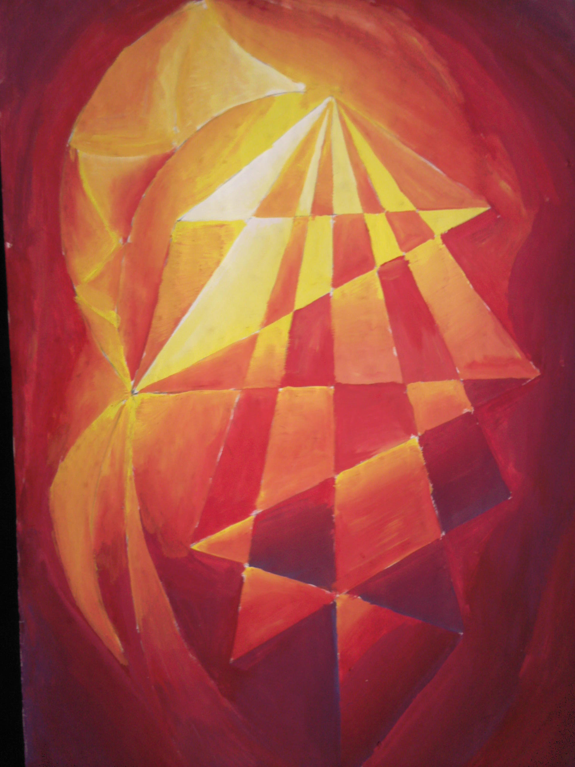 Compozitie dinamica – Desene si picturi de Corina Chirila