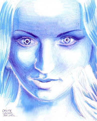 Doi astri… – Desene si picturi de Corina Chirila