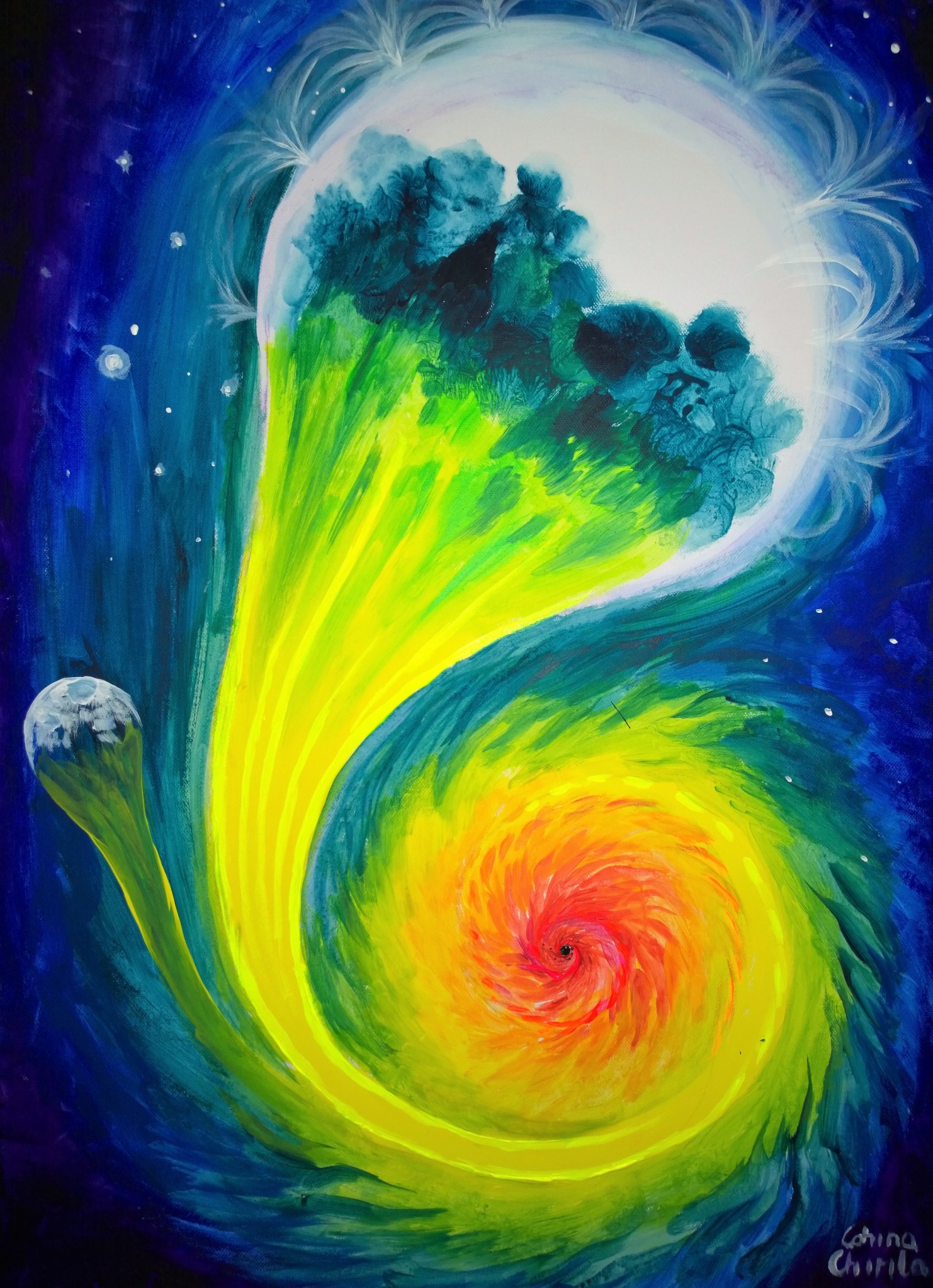 Desene si picturi despre gauri negre – Desene si picturi de Corina Chirila