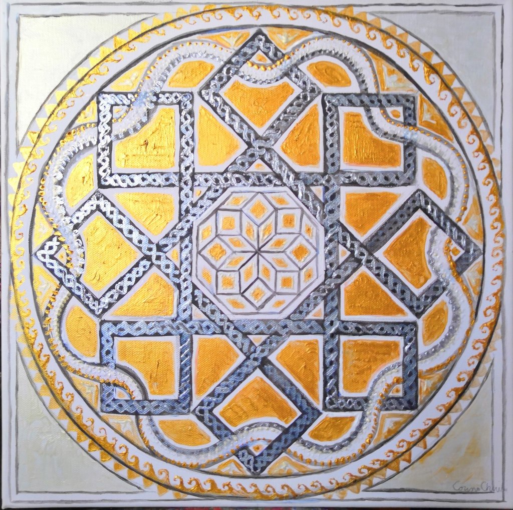 Mandala romana din mozaicul din cetatea Tomis – Desene si picturi de ...