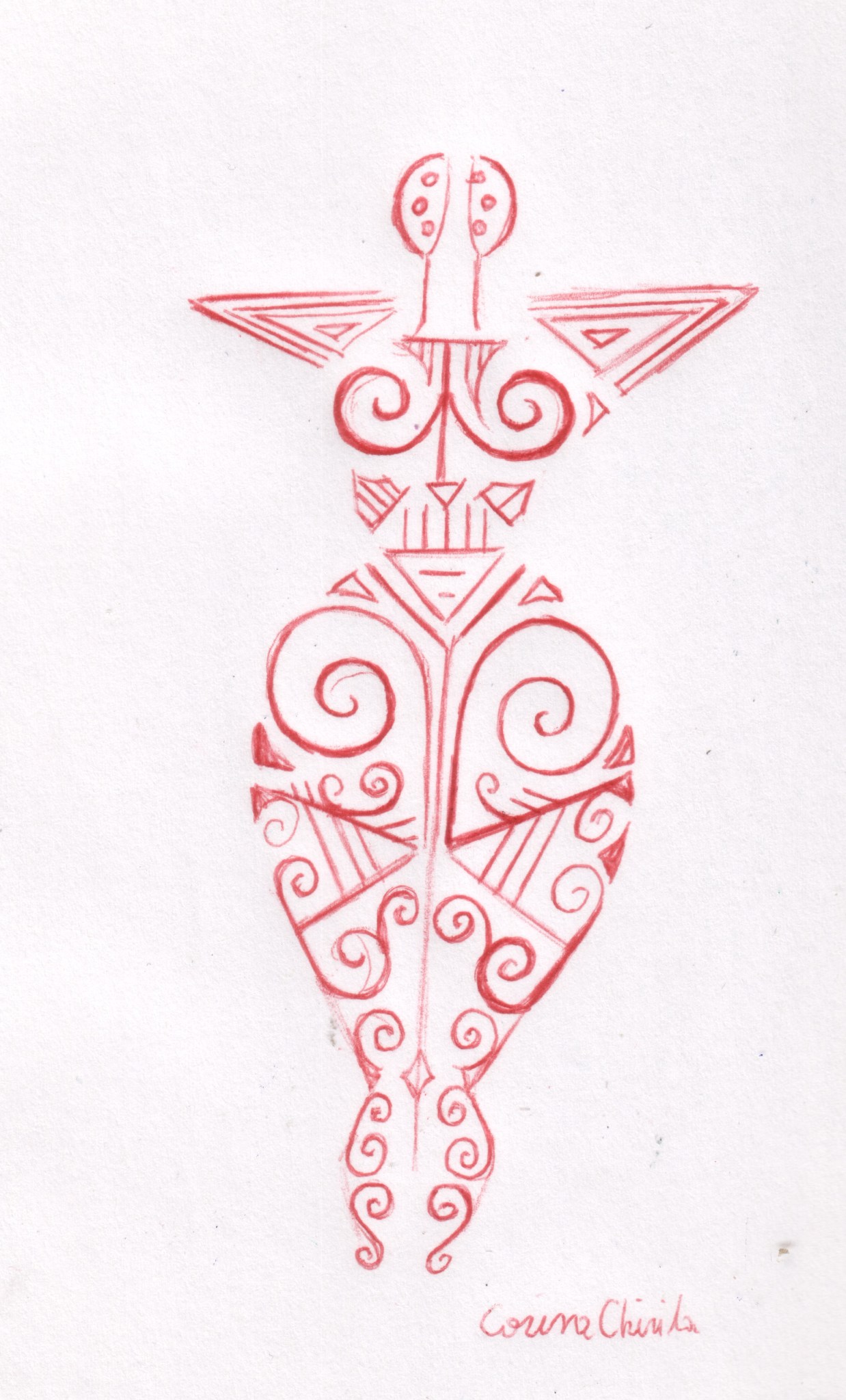 Zeite din cultura Cucuteni desenate cu pixul – Desene si picturi de ...