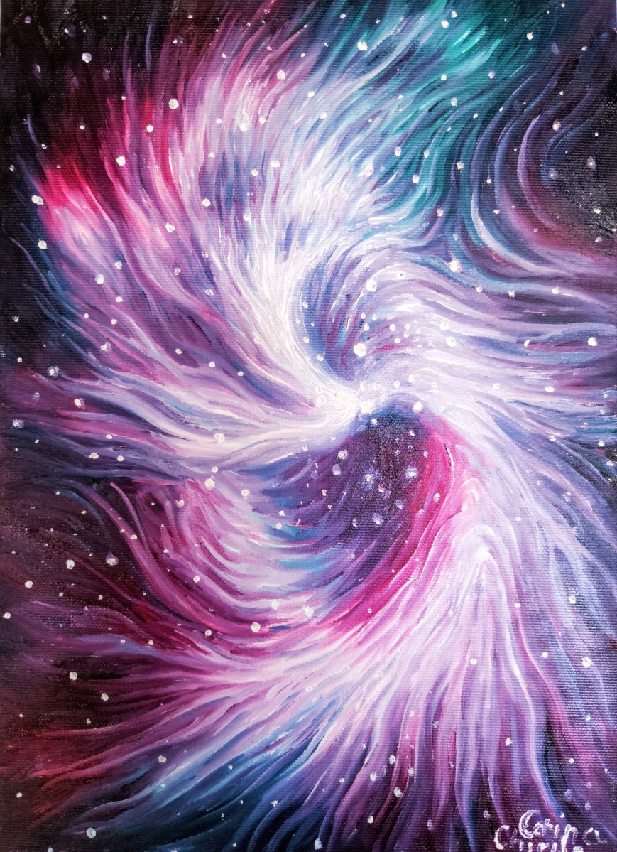 Desene si picturi despre gauri negre – Desene si picturi de Corina Chirila