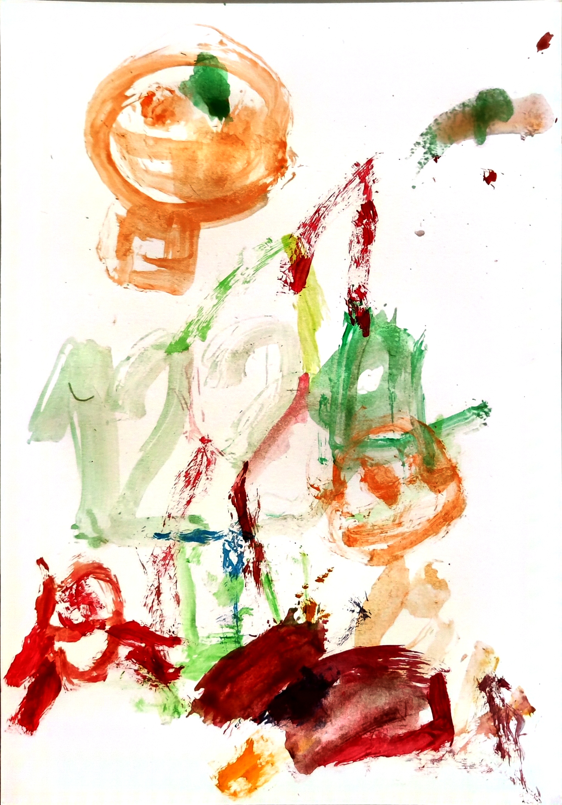 Desene si picturi facute de copii in cadrul atelierelor de la Cronic ...