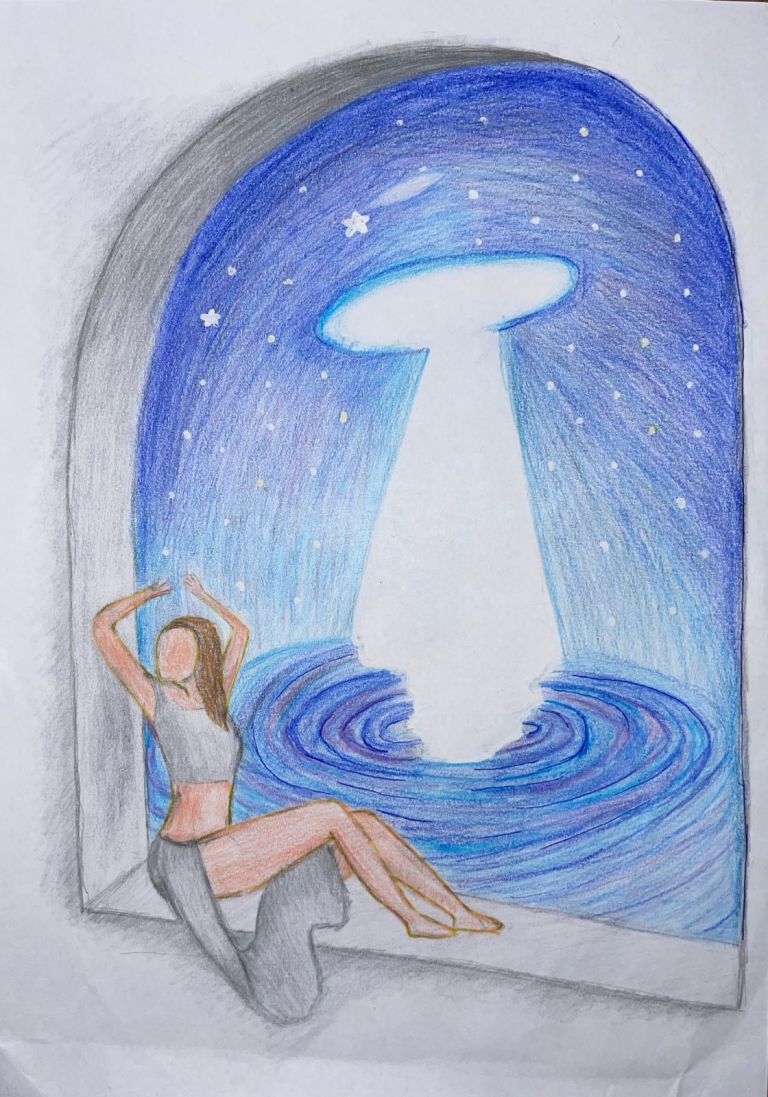 fata din poeziile lui Eminescu – Desene si picturi de Corina Chirila